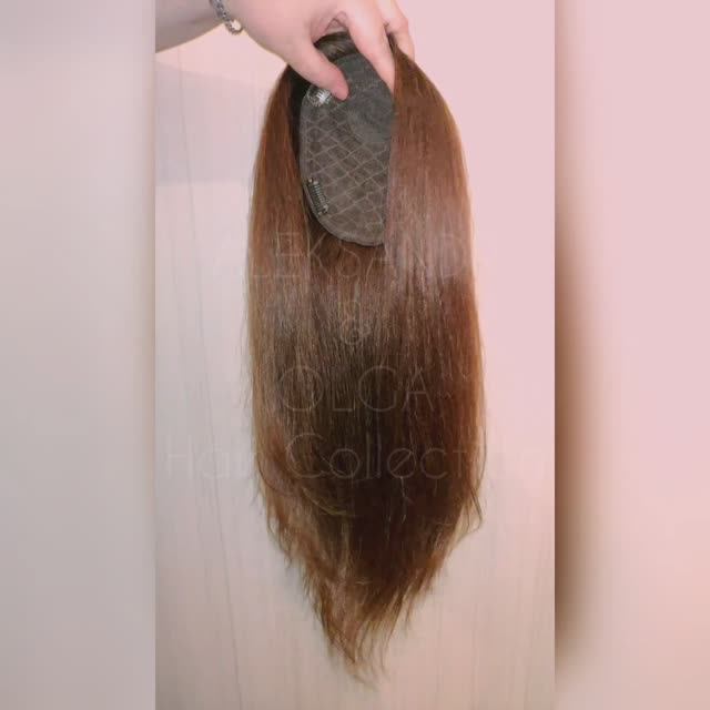 Затылочная НАКЛАДКА, с макушкой #накладканаволосы #натуральнаянакладка #накладкадляобъёма #постиж