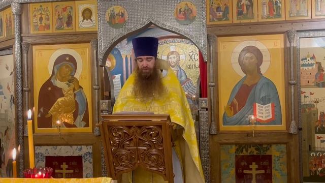 Проповедь свящ. Сергия Чуракова в Неделю 22-ю по Пятидесятнице 9 ноября 2025 г.