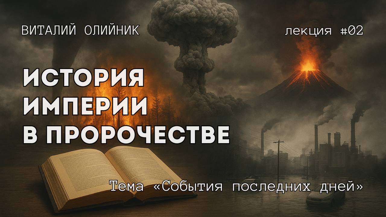 История империи в пророчестве | События последних дней | лекция #02 | Виталий Олийник