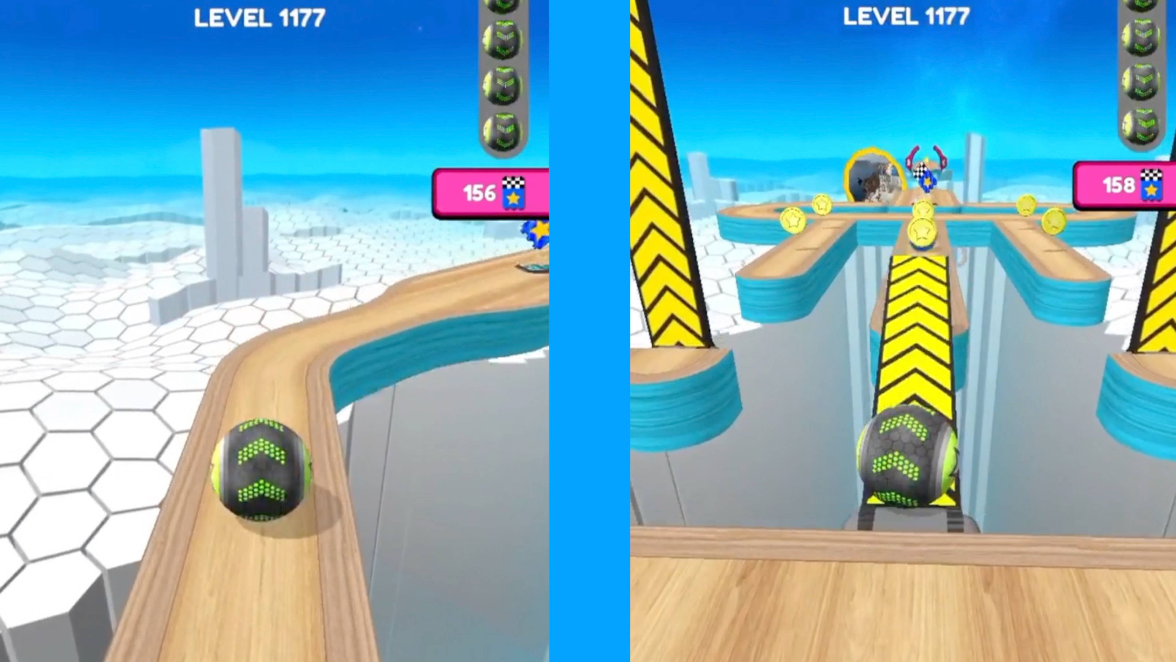 Going balls All Levels Gameplay IOS Android Going Balls level 1177 Speed run