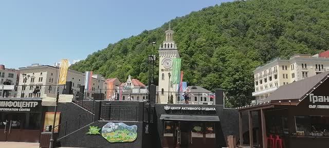 Роза Хутор, горы, путешествие