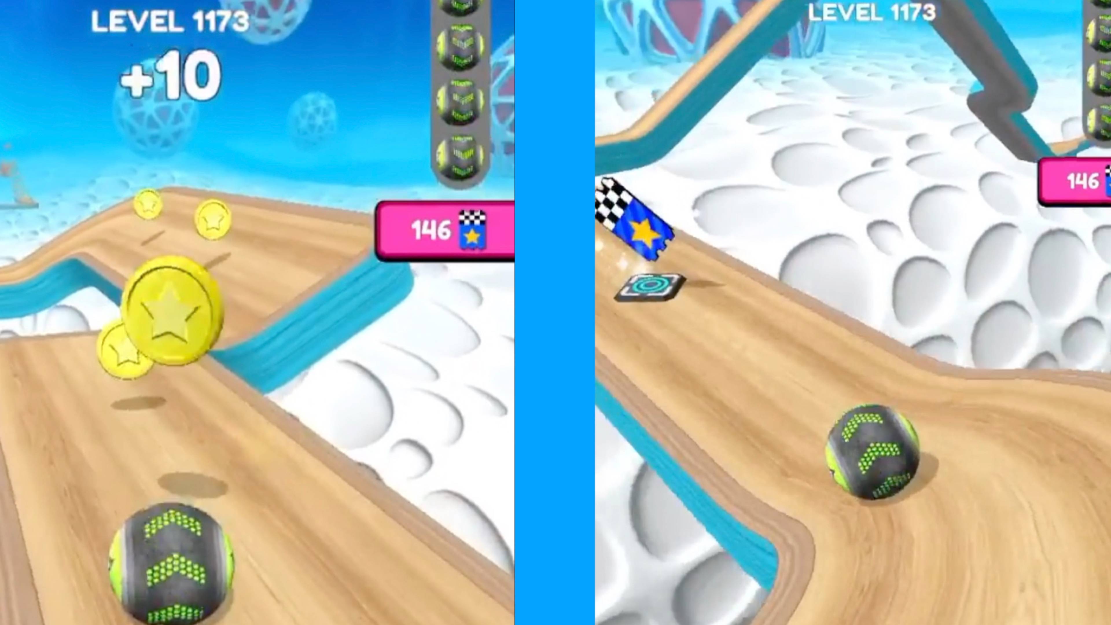 Going balls All Levels Gameplay IOS Android Going Balls level 1173  Speed run