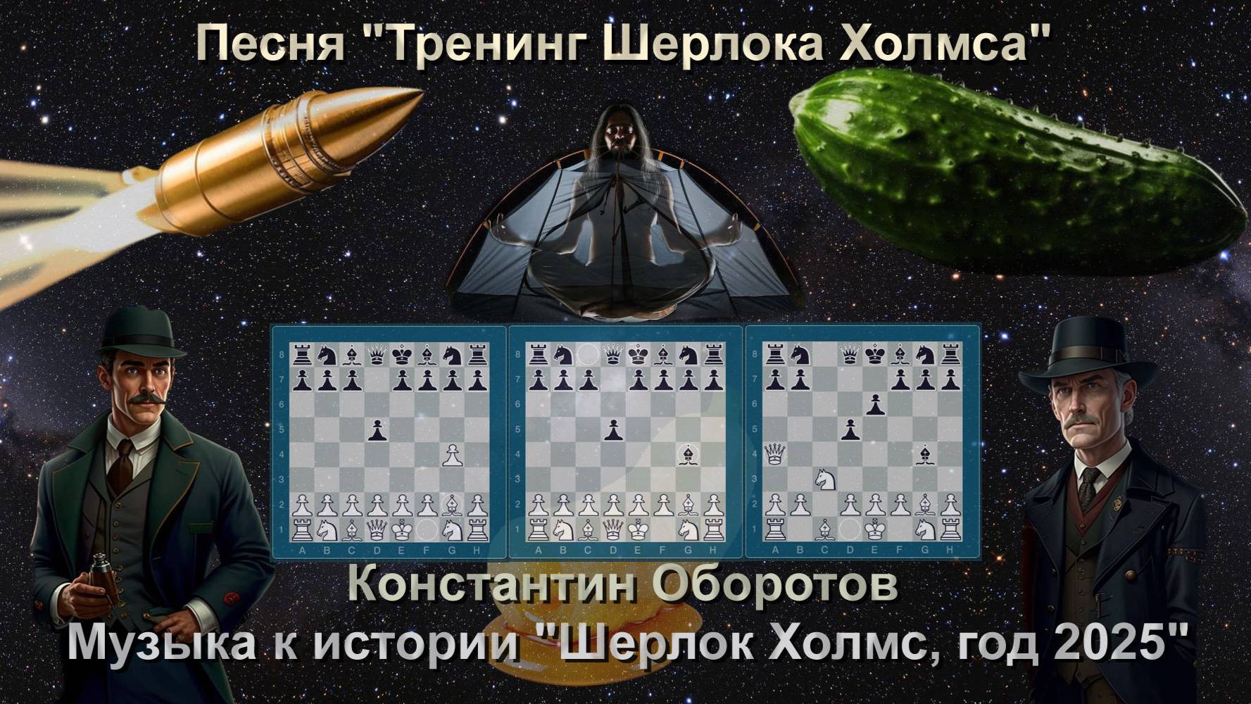 028. Песня "Тренинг Шерлока Холмса". Константин Оборотов.
