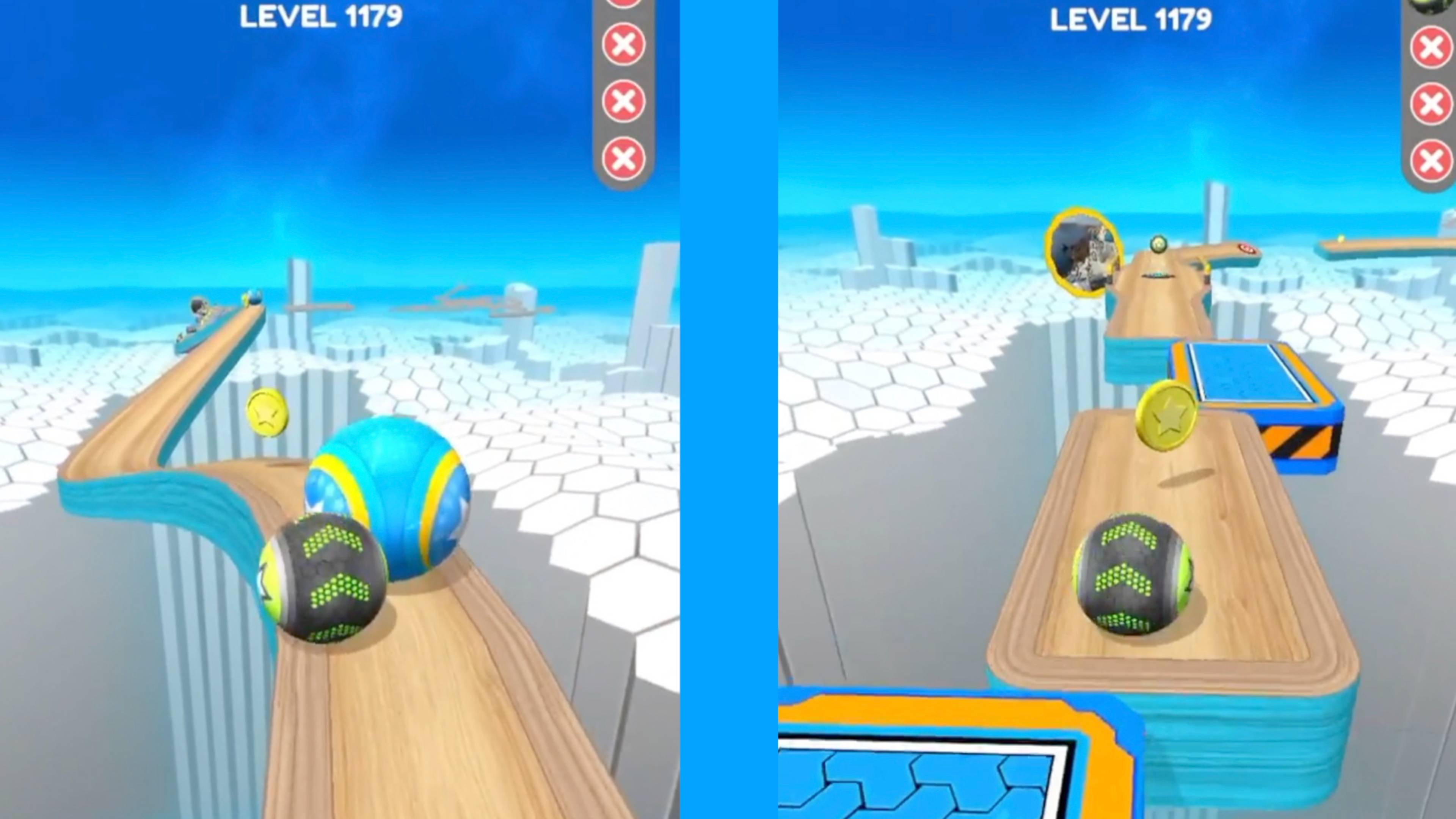 Going balls All Levels Gameplay IOS Android Going Balls level 1179  Speed run