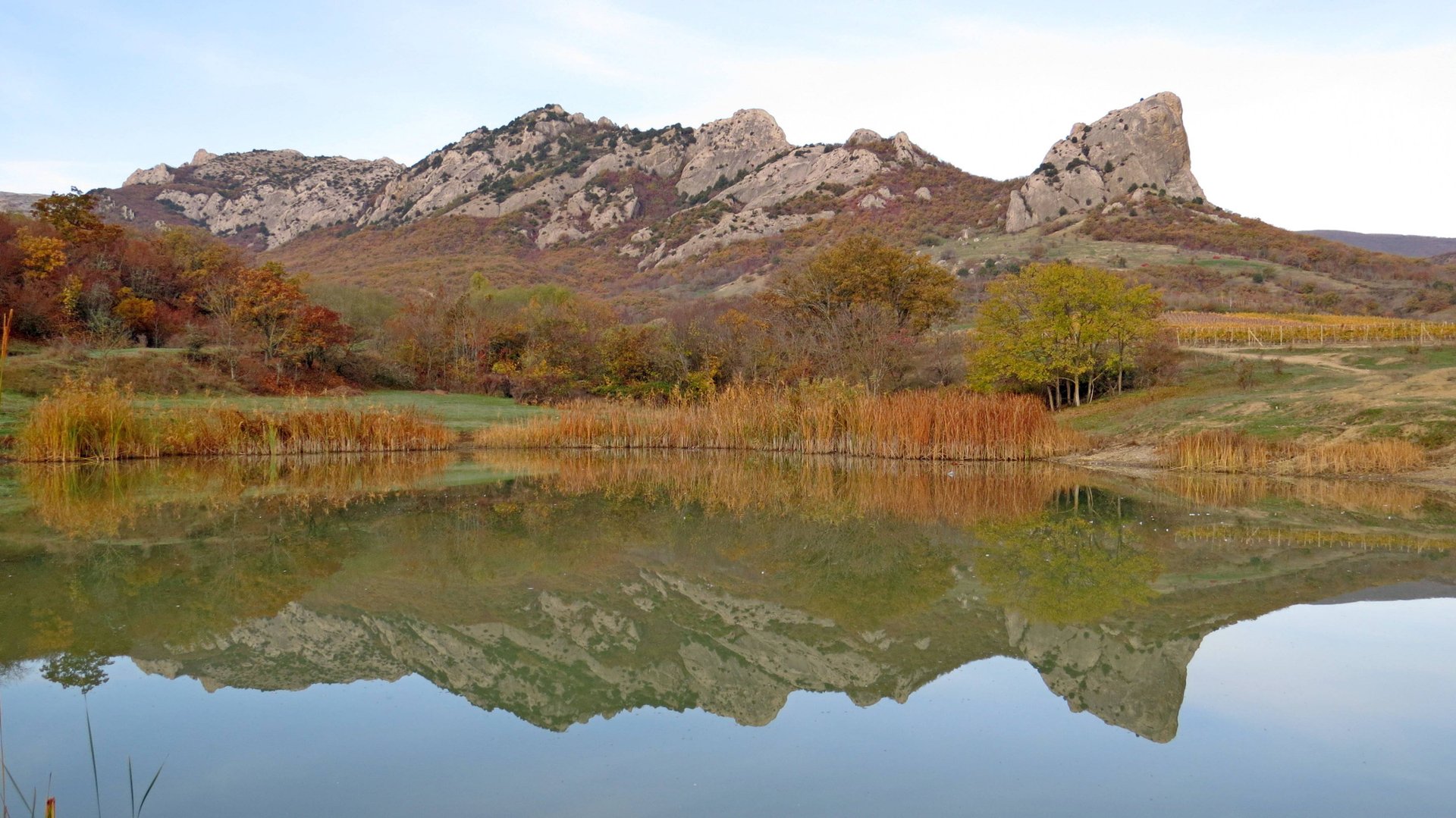 Озеро на краю Щебетовки