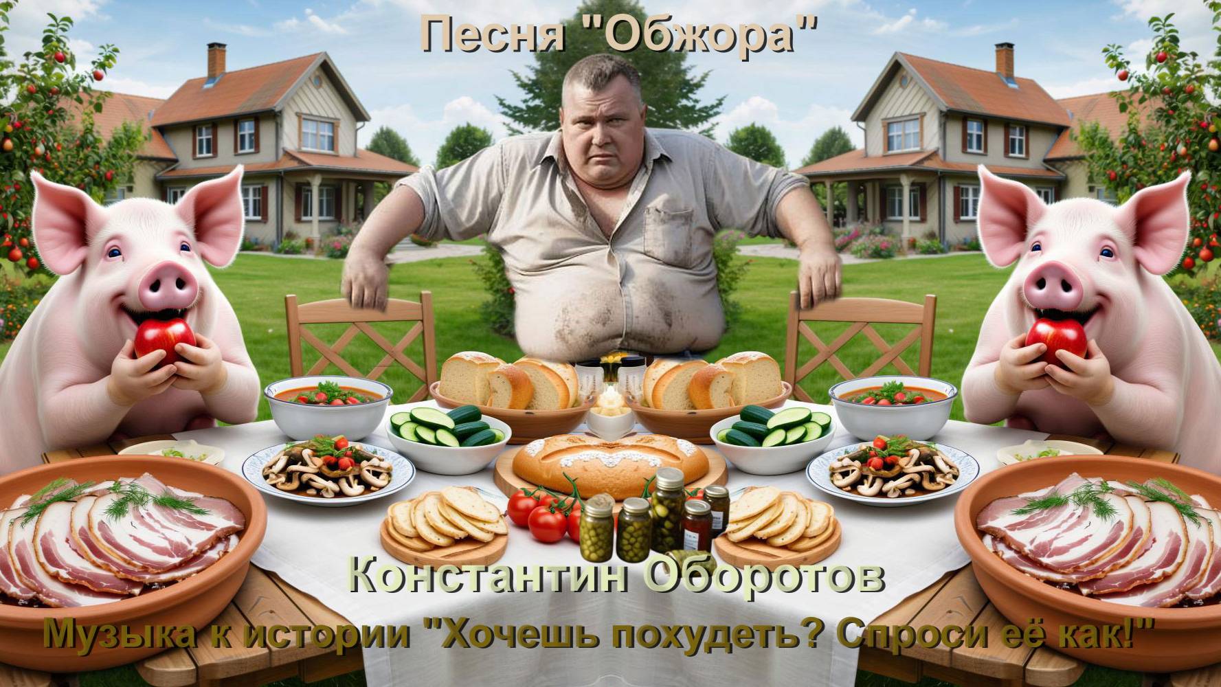 033. Песня "Обжора". Константин Оборотов.