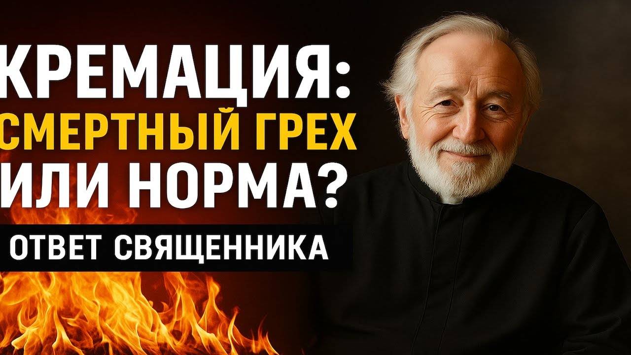 КРЕМАЦИЯ Смертныи грех или вынужденная мера Полныи ответ священника