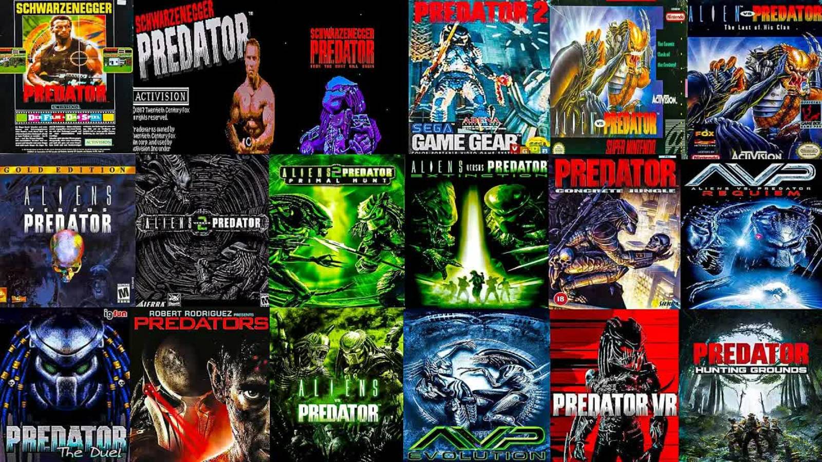 Эволюция Серии Игр Хищник - The Evolution of PREDATOR Games (1987-2020)