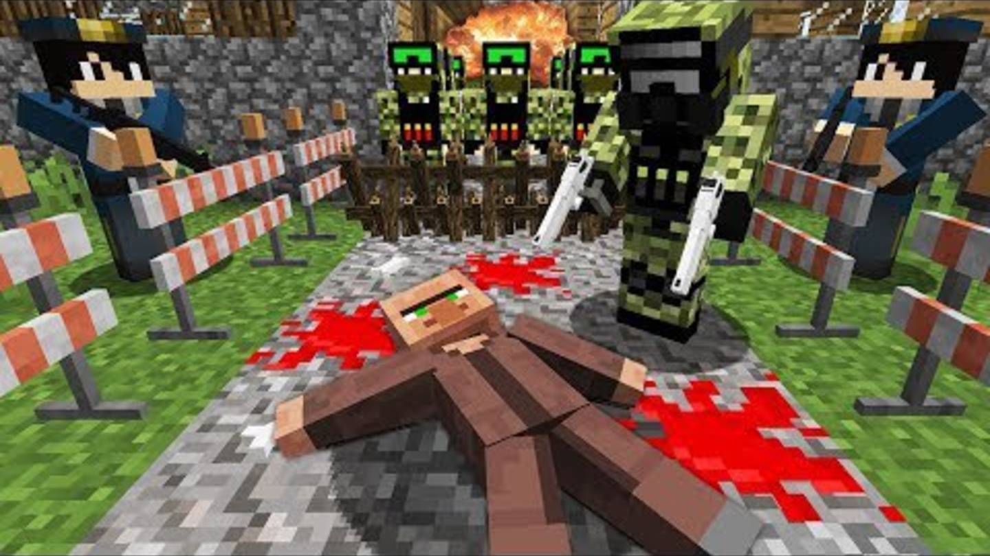 ЧТО СЛУЧИЛОСЬ В ДЕРЕВНЕ ЖИТЕЛЕЙ!ЖИЗНЬ НУБА И ПРО! МАЙНКРАФТ В РЕАЛЬНОЙ ЖИЗНИ ВИДЕО ТРОЛЛИНГ