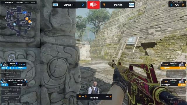 TOP 8 PENTA vs ZPKT-1 2025 Турнир ТЭК от GDUgame