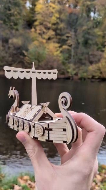 Корабль Викингов | Идеи для творчества