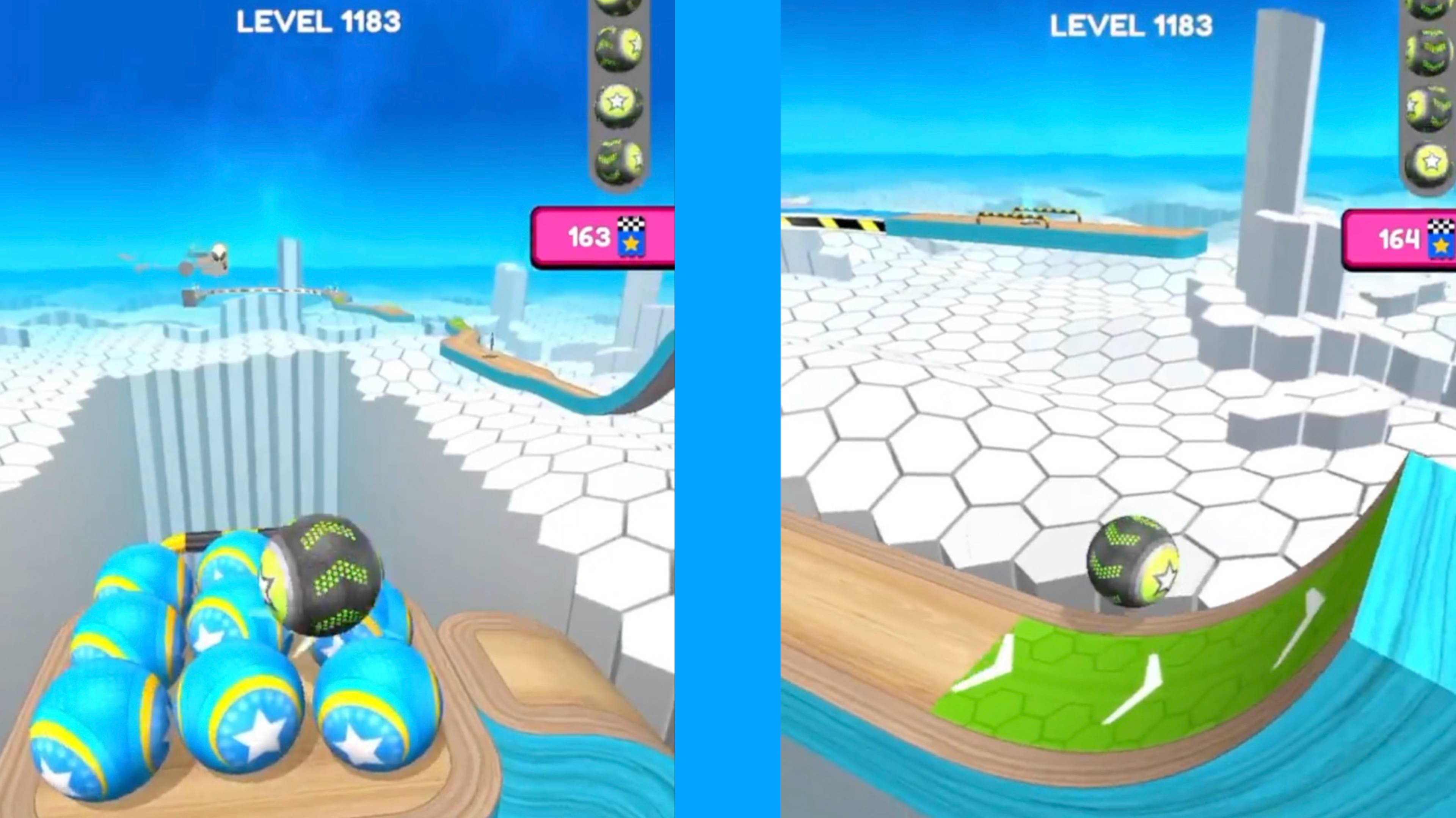 Going balls All Levels Gameplay IOS Android Going Balls level 1183 Speed run