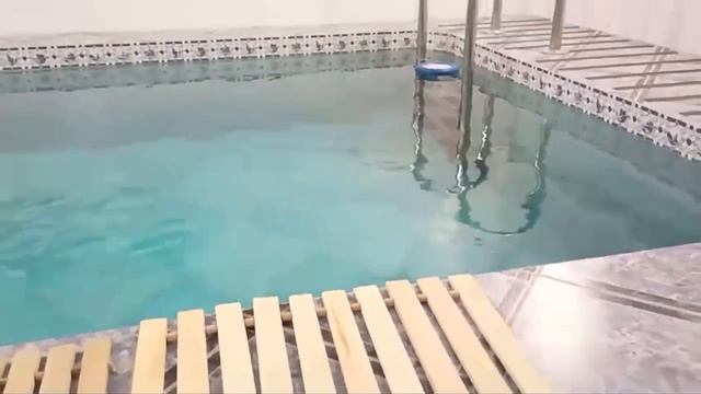 Установка NECON в частном бассейне в Новосибирске