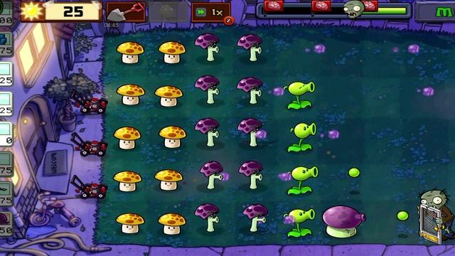 Прохожу PVZ 1 level 2-9 2 кампания