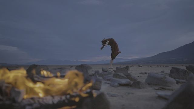 HDR Огненное видео.