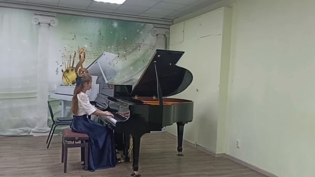 М. Клементи. Соната B-dur, часть 1. Исполняет Александра Егорова, г. Саратов