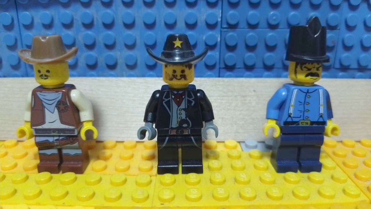 лего фегурки дикого запада. #