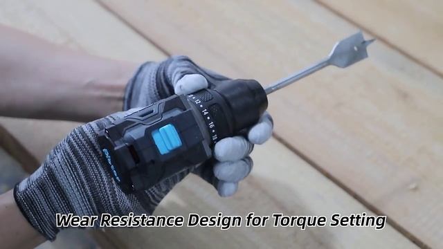 KEPAQI Аккумуляторная дрель модель KPQ 16V-10C