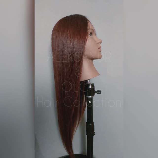 ПАРИК combo - на моно (с имитацией кожи головы) #парик #натуральныйпарик #изделияизволос #постиж