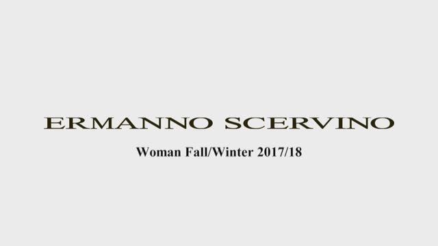Показ женской коллекции Ermanno Scervino осень-зима 2017-2018