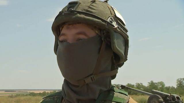 Стрельба гаубицы Д-30А в Ростовской области на полигоне учения | Боевая подготовка артиллеристов Юво