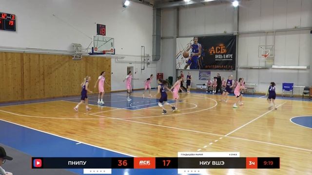 ПНИПУ — НИУ ВШЭ | Женщины | Чемпионат АСБ в Пермском крае | 31.10.2025