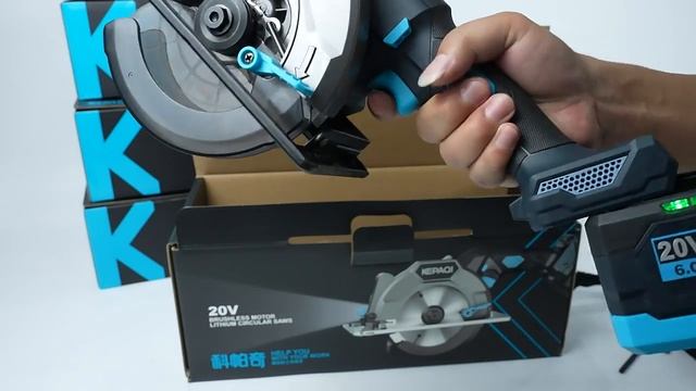 KEPAQI Аккумуляторная циркулярная пила модель KPQ-150