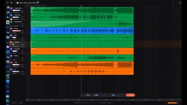 Тестируем  параметры  (Gritty/broken и Edgy/splinteredо )для нового вокала в Suno Studio
