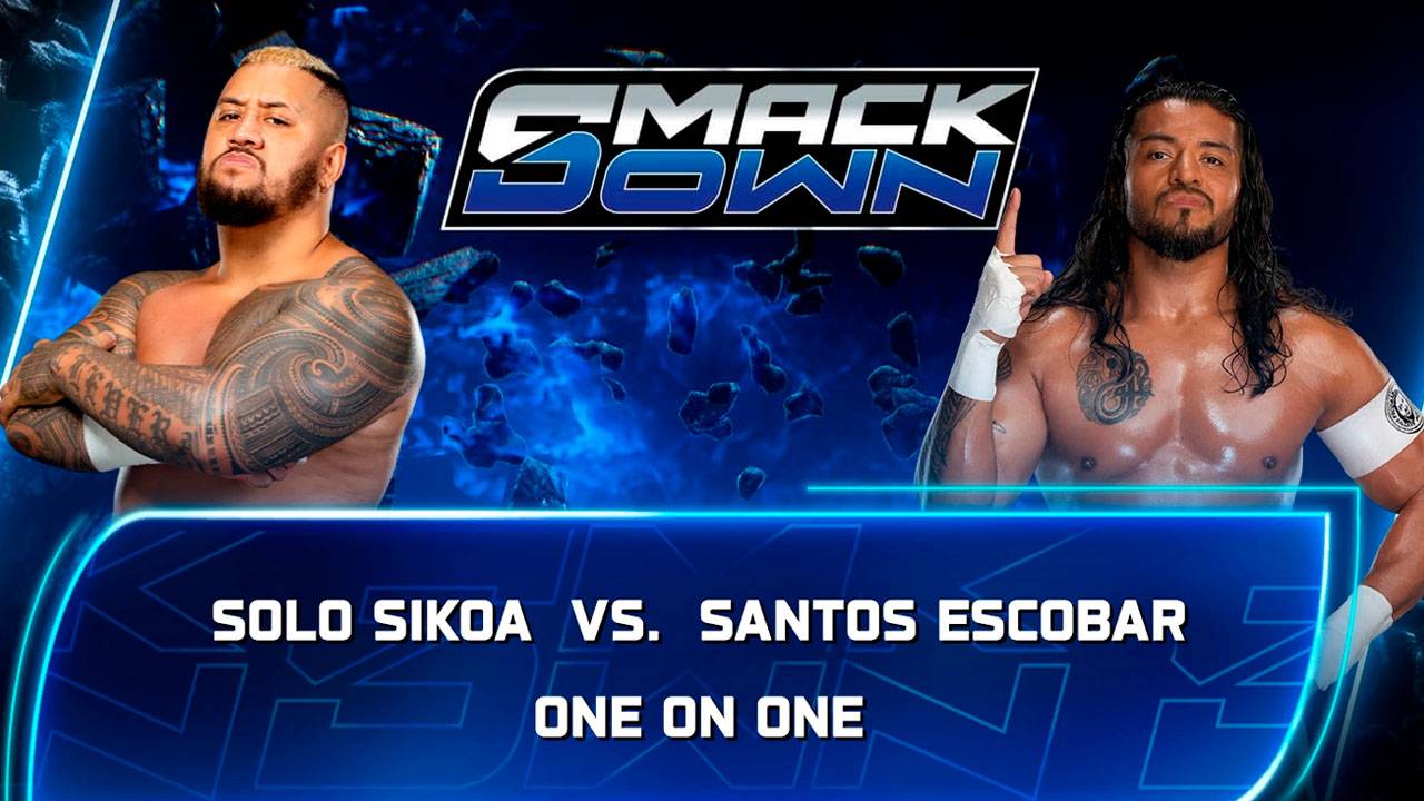 Solo Sikoa VS Santos Escobar - SmackDown - WWE 2K25 #6