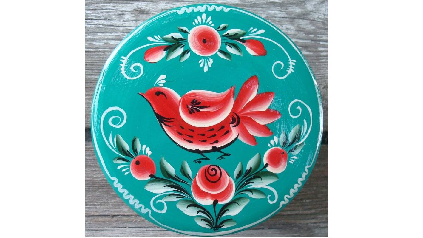 ВЕЛИКИЕ РУССКИЕ МАСТЕРА. НАРОДНОЙ КОСТРОМСКОЙ РОСПИСИ