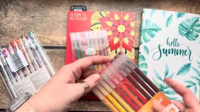 Хобби-Влог Обзор покупок Начинаю новую раскраску Болтаю #хобби #раскраска #покупки #обзор