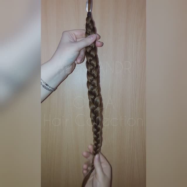 Накладная КОСА (коса - имитация) #накладнаякоса #натуральнаякоса #косаизволос #изделияизволос