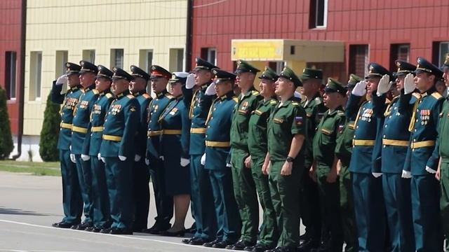 Орден Суворова вручен личному составу зенитного ракетного соединения ЮВО (июль 2024 года)