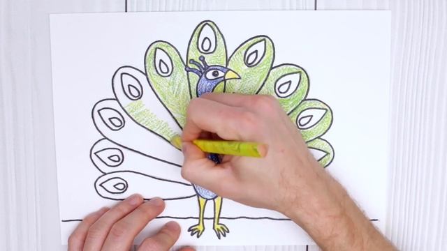 Как РИСОВАТЬ птиц? СЮРПРИЗ! | КУБИК РУБРИК