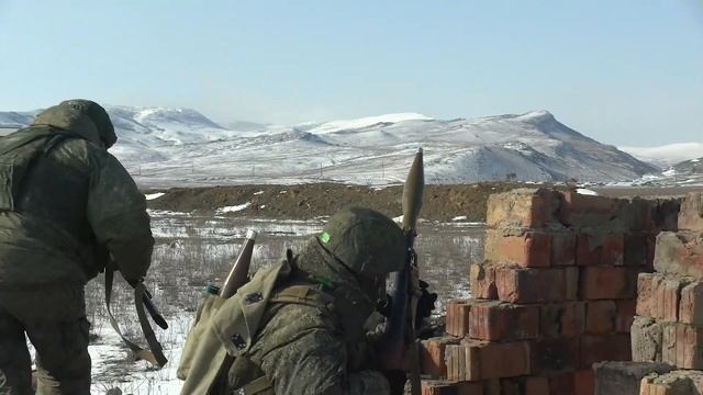 Уничтожили противника из РПГ-7 тренировка по огневой подготовке подразделения БРК БАЛ КФЛ