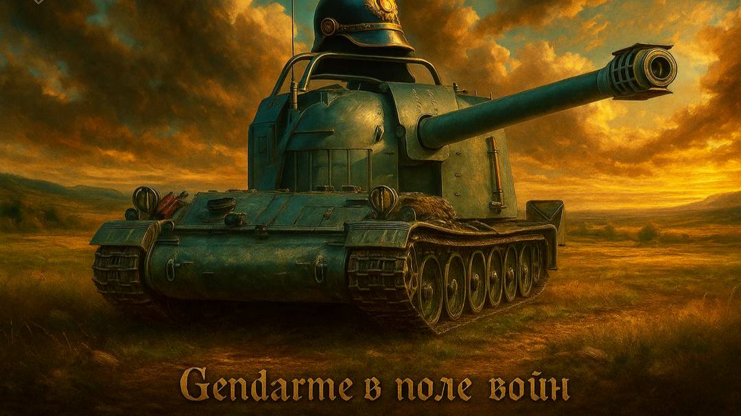 Gendarme — ФРАНЦУЗСКИЙ ПУЛЕМЕТ🎖МИР ТАНКОВ🎖МАСТЕР НА ВСЕ РУКИ