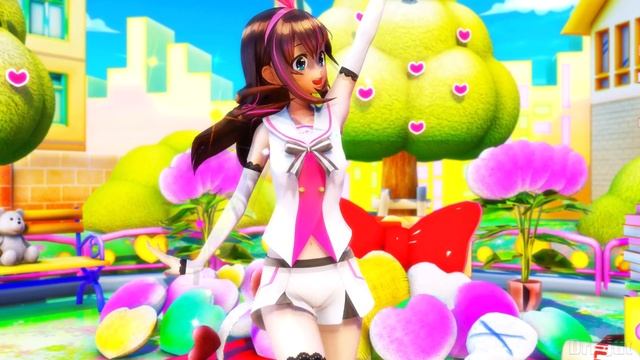 Miku Hatsune - Burenai Ai De (Kizuna AI Dance) 4K