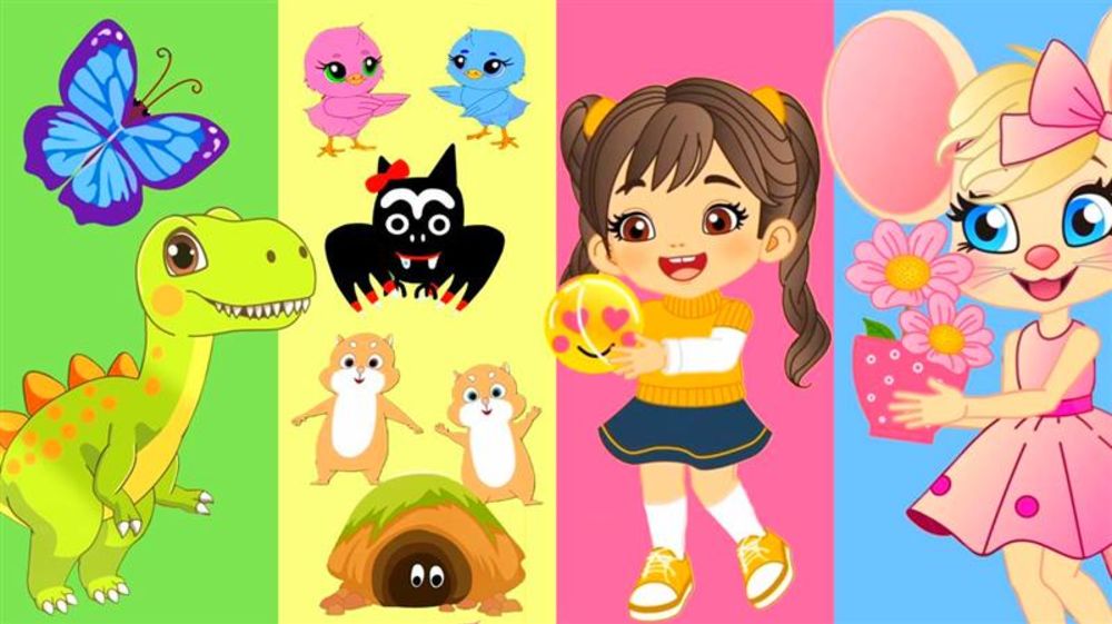 Песенки для малышей. Сборник для девочек. Настоящие❤️ мультфильмы.