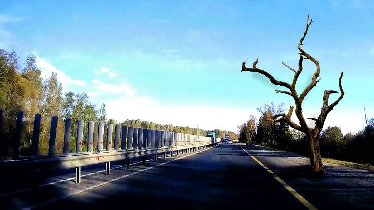 Мелькание слева...