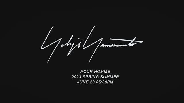 Показ мужской коллекции Yohji Yamamoto Pour Homme весна-лето 2023