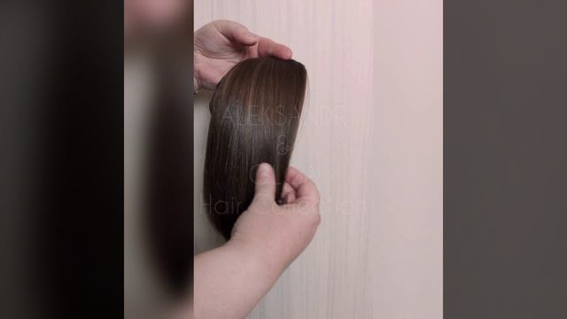 Облегчённый ХВОСТ на ленте, детские волосы #накладнойхвост #натуральныйхвост #изделияизволос #постиж