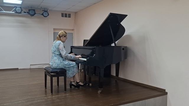 И.С. Бах. Хорошо темперированный клавир, I: Прелюдия и фуга No.21 B-dur. Исполняет Пелагея Брысина