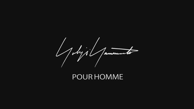 Показ мужской коллекции Yohji Yamamoto осень-зима 2024-2025