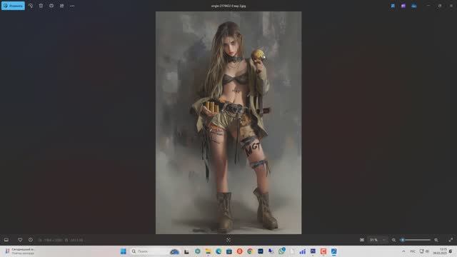 Редактируем изображение созданное в Midjourney, Соединяем фрагменты изображений монета _MGT_