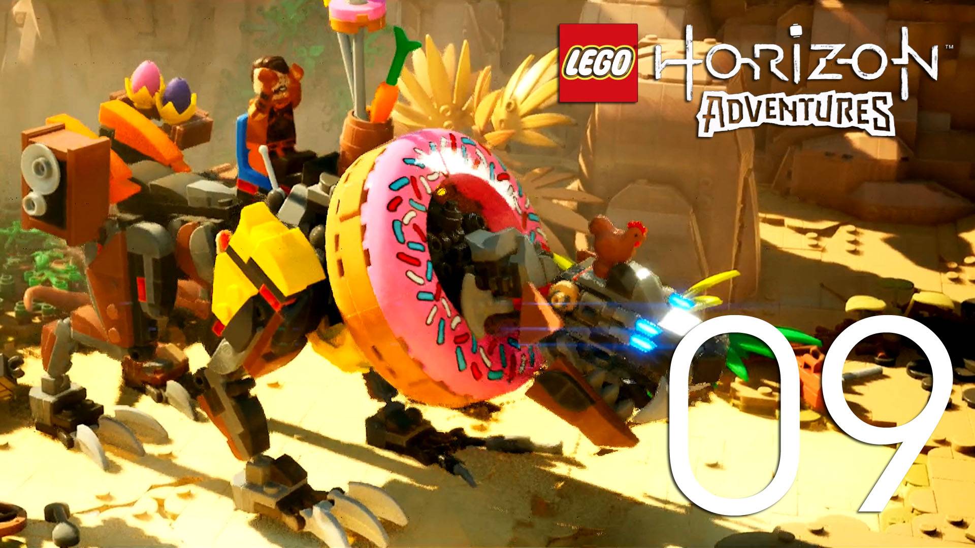 LEGO® Horizon Adventures. Серия 09 (Герой мифов и легенд, Инструкции не потребуются)