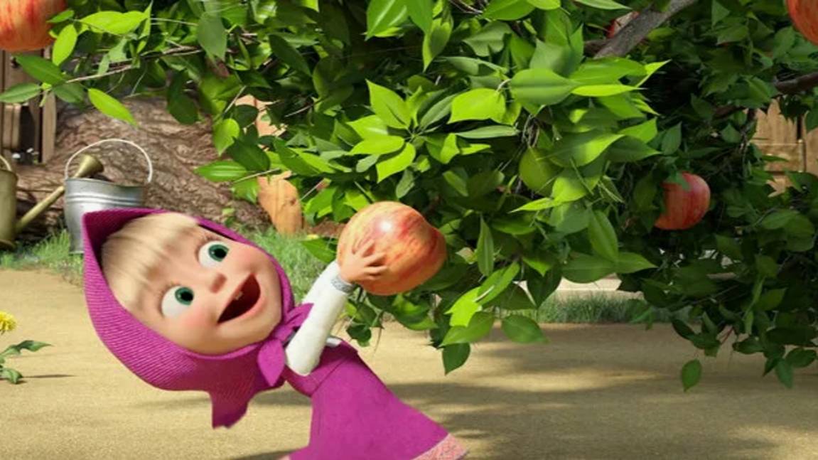 Маша и Медведь|Маша Яблочная Гонка|Мульт-Игра для Детей|Маша и Медведь Смотреть