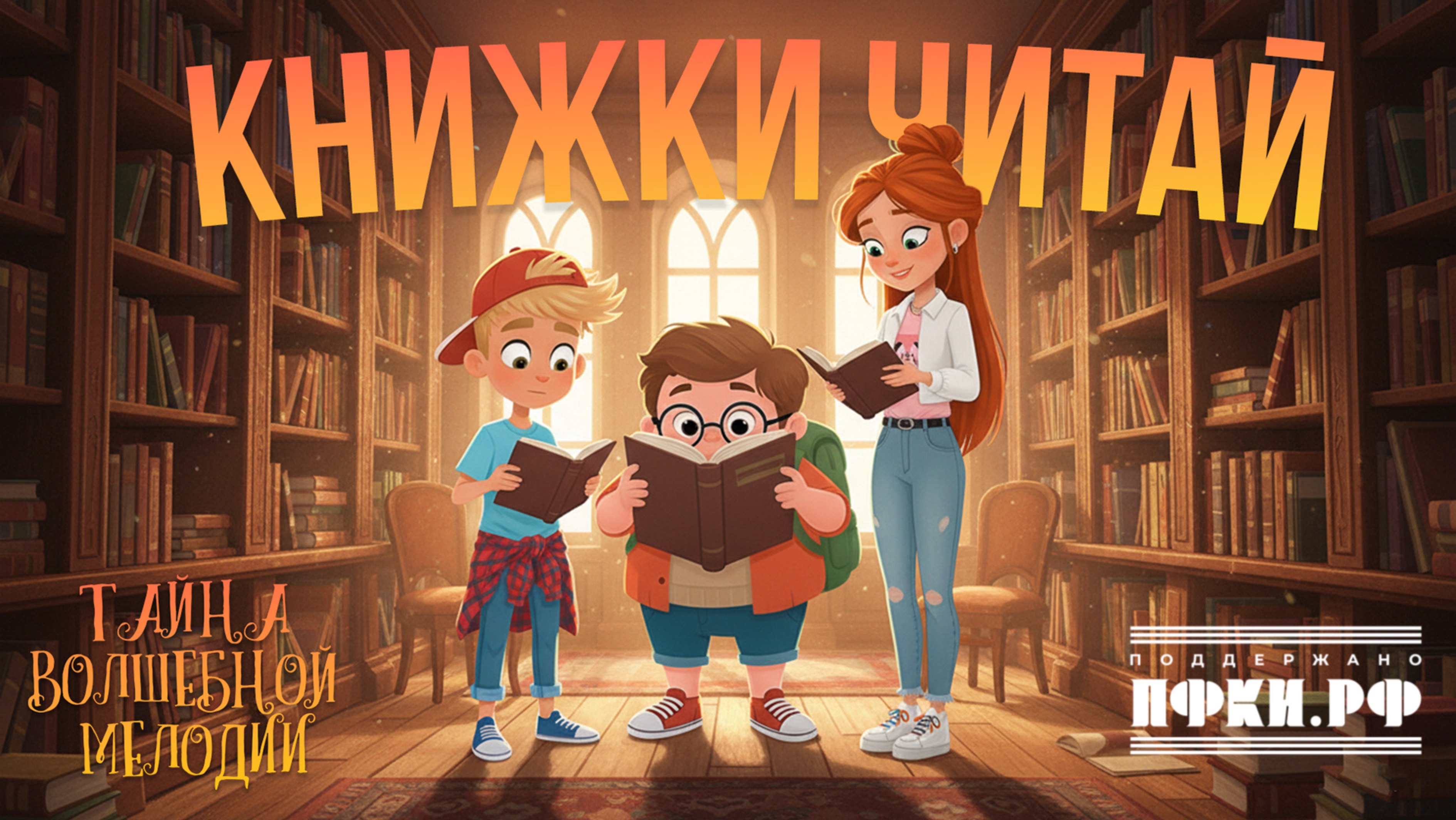 Книжки читай! - Тайна волшебной мелодии, Большой детский хор имени В.С. Попова