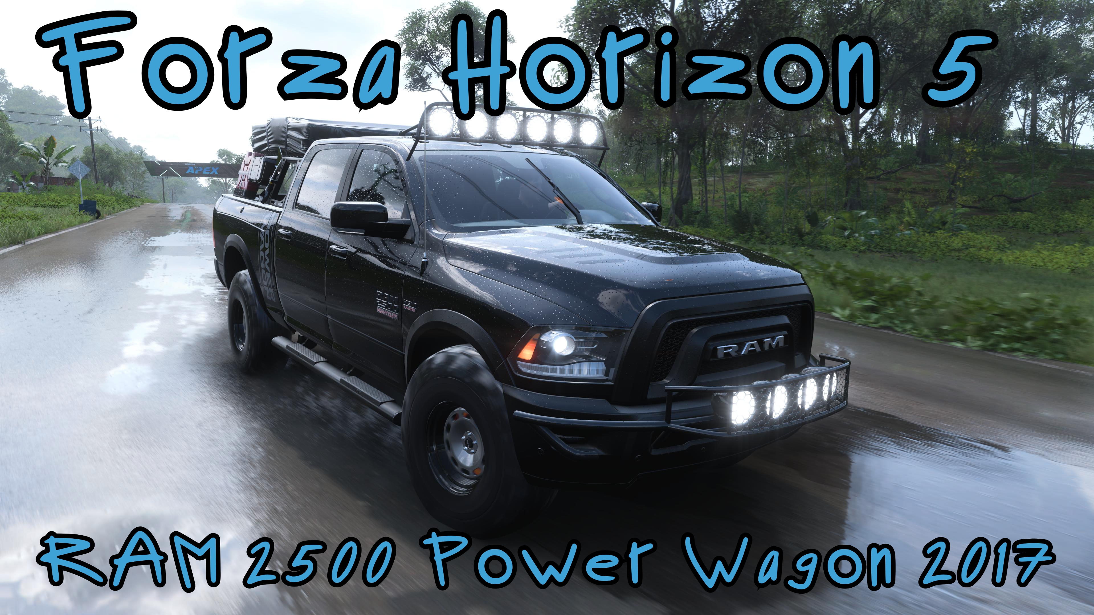 Ram 2500 Power Wagon 2017 — тяжёлая артиллерия среди внедорожников в мире Forza Horizon 5 🌍⚡️