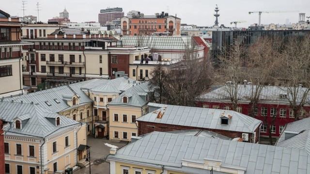 Вид Москвы с Замоскворецкой свечи