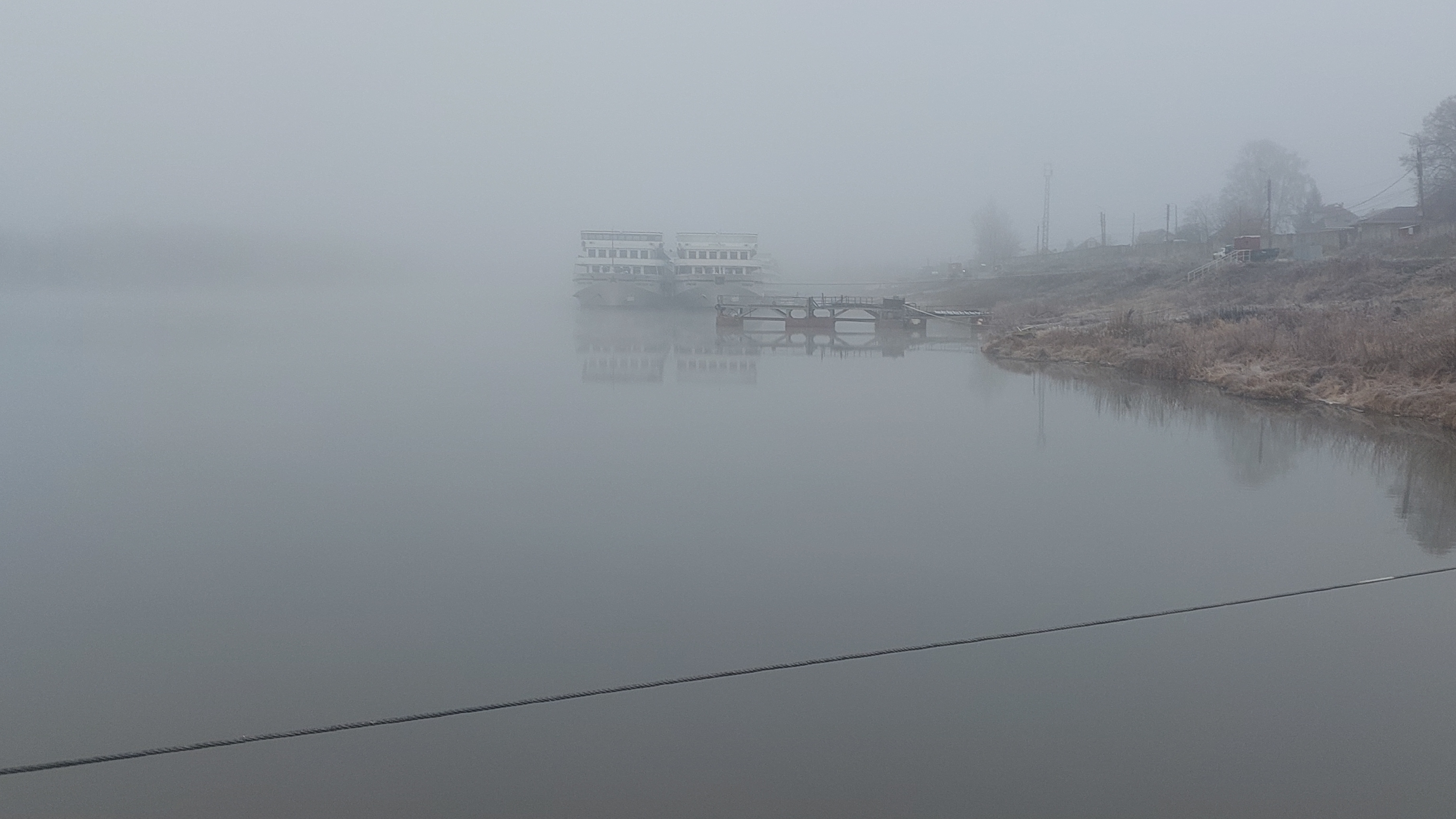 Туман и первые заморозки -4